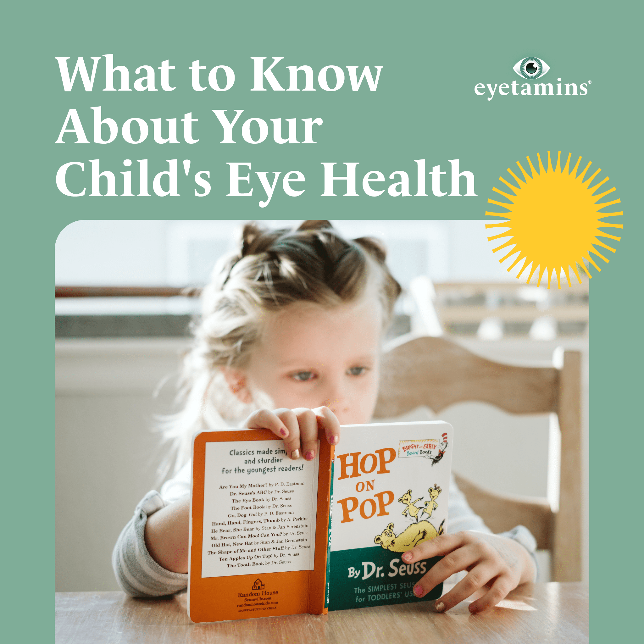 What to Know About Your Child's Eye Health – Eyetamins