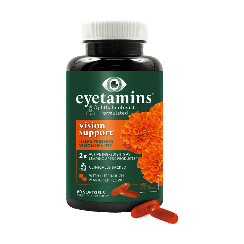 Eyetamins® | Natural Eye Vitamins | AREDs • Dry Eyes • Blue Blockers